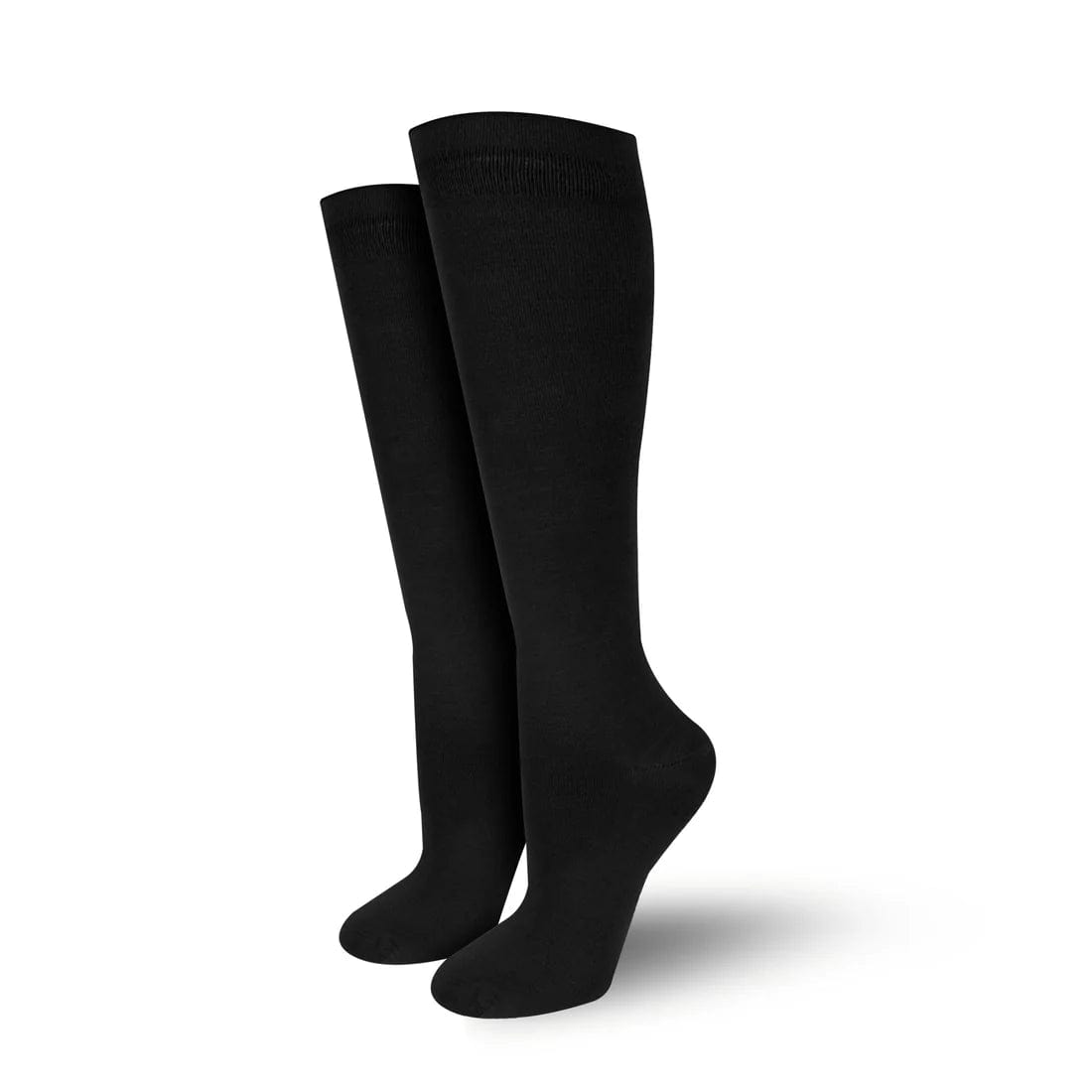 Bambukas Womens Chic Black Knee High Boot Socks