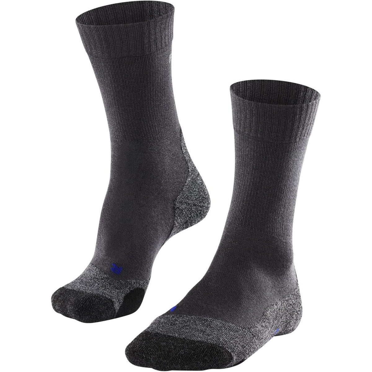 FALKE Mens TK2 Explore Cool Trekking Crew Socks - GoBros.com