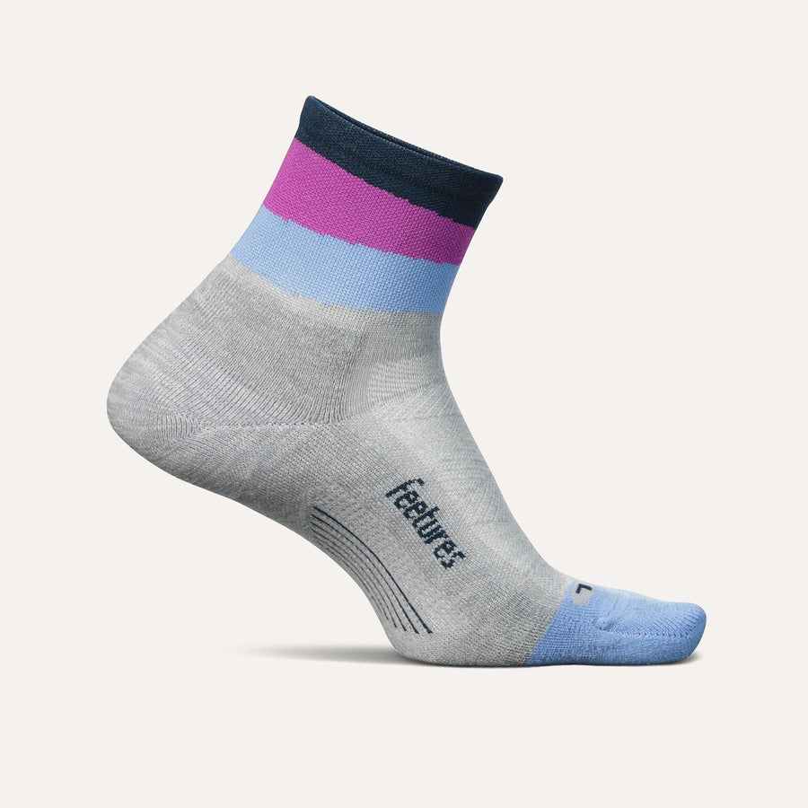 Feetures Elite Light Cushion Quarter Socks - GoBros.com