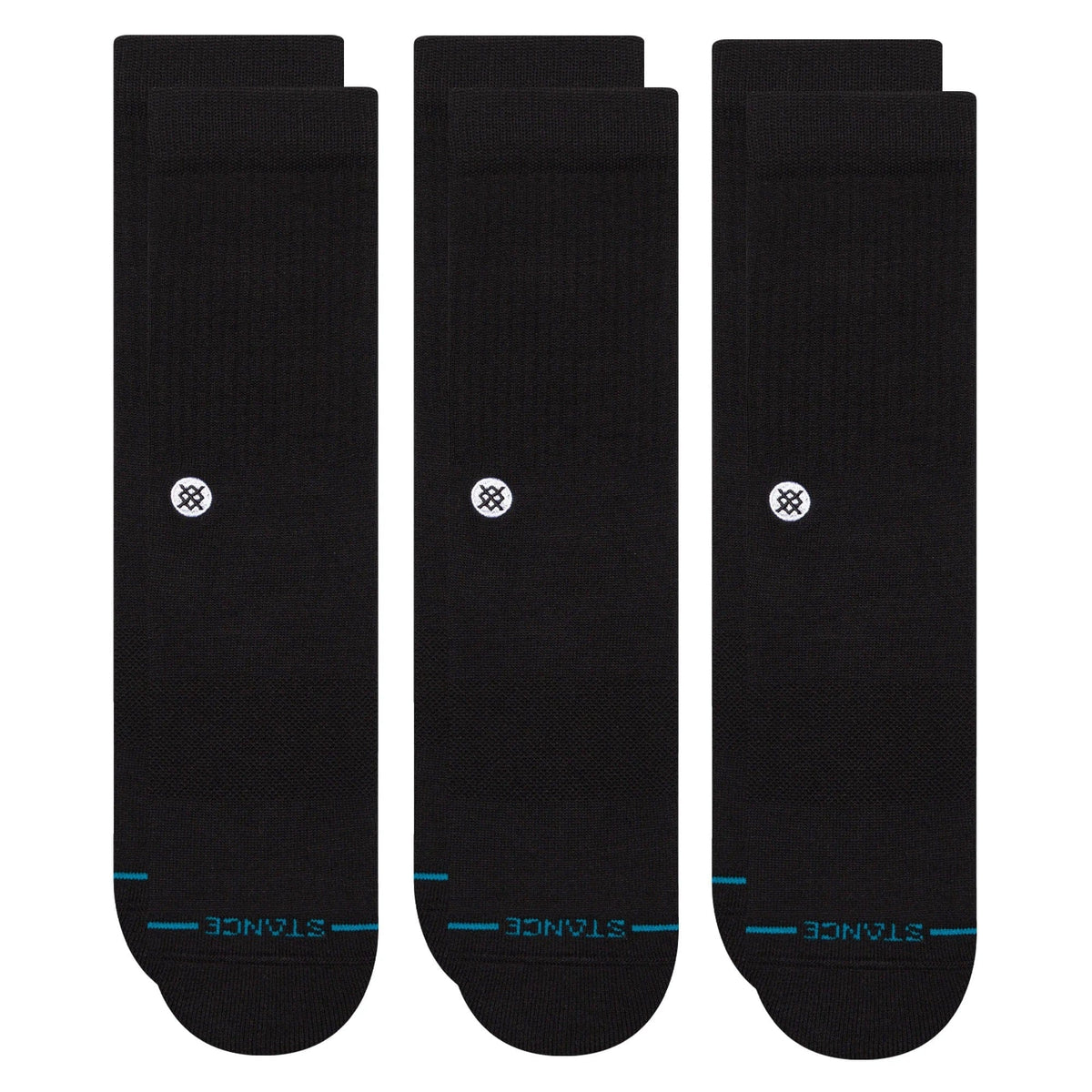 Stance Mens Icon Crew 3-Pack Socks - GoBros.com
