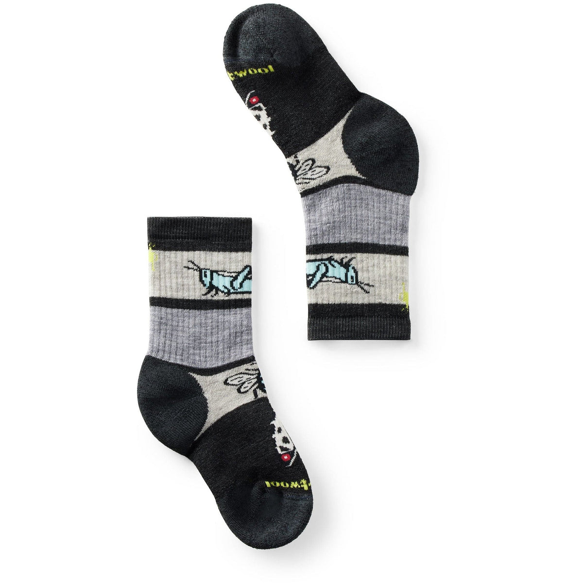 Smartwool Kids Hike Garden Bugs Pattern Crew Socks - GoBros.com