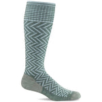 Sockwell Womens Chevron Moderate Compression Knee-High Socks - GoBros.com