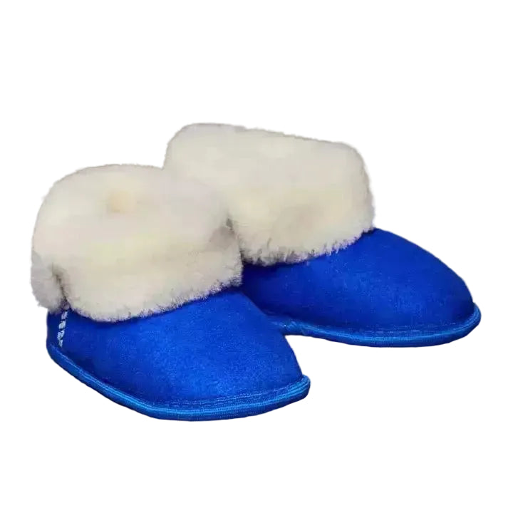 Siberia Spirit Kids Royal Blue Booties - GoBros.com
