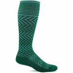Sockwell Womens Chevron Moderate Compression Knee-High Socks - GoBros.com